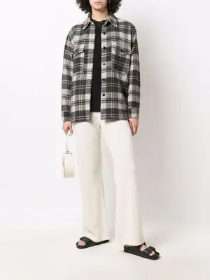 PAULA Ribbed Cashmere Trousers - Neutrals