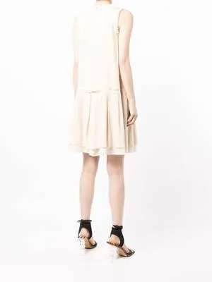 Shiatzy Chen Silk Lace Panelled Dress