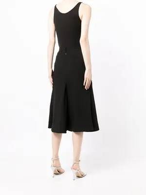 Shiatzy Chen Silk A-line Skirt