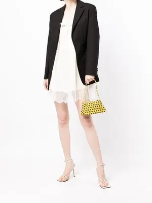 Shiatzy Chen Lace-trimmed Mini Dress