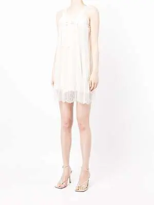Shiatzy Chen Lace-trimmed Mini Dress