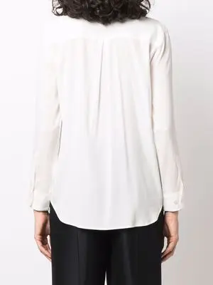 PAULA Long-sleeve Silk Shirt