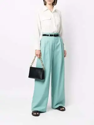 PAULA Stretch-silk Shirt
