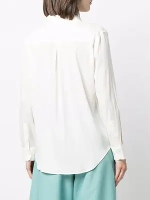 PAULA Stretch-silk Shirt