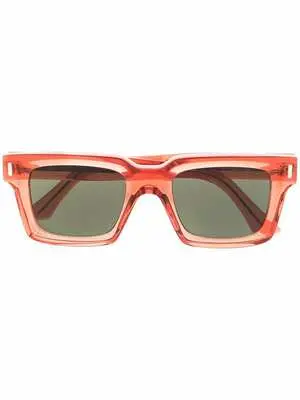 CUTLER & GROSS Square-frame Sunglasses - Orange