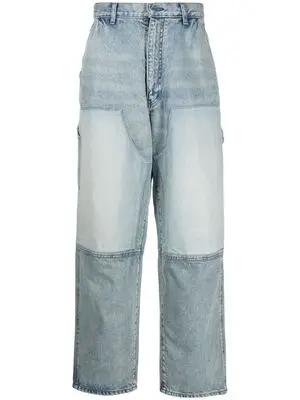 AMBUSH Panelled Wide-leg Jeans