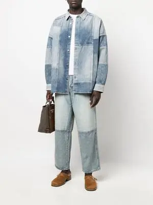 AMBUSH Panelled Wide-leg Jeans