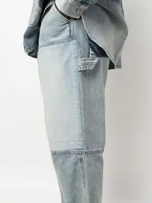 AMBUSH Panelled Wide-leg Jeans