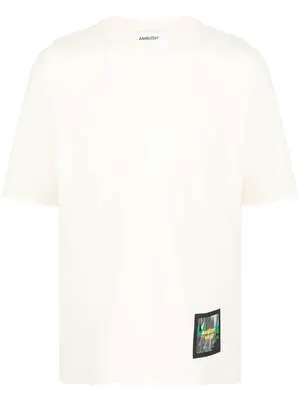 AMBUSH Wksp Logo-patch T-shirt - Neutrals