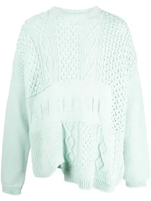 AMBUSH Patchwork Knitted Jumper