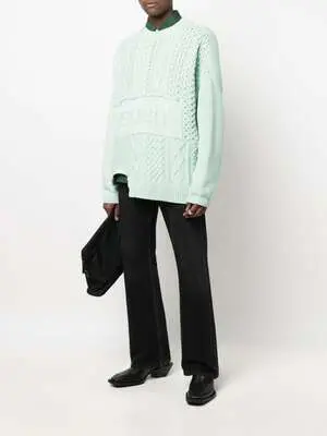 AMBUSH Patchwork Knitted Jumper