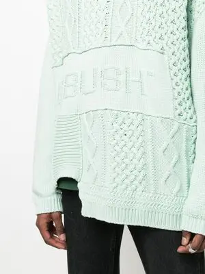 AMBUSH Patchwork Knitted Jumper