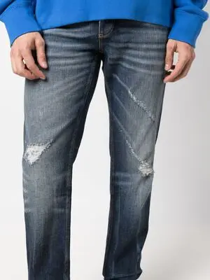 Palm Angels Slim-fit Straight-leg Jeans
