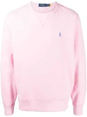 Polo Ralph Lauren Embroidered-logo Sweatshirt - Pink