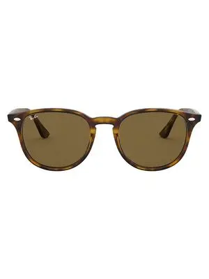 Ray-ban Round Frame Sunglasses - Brown