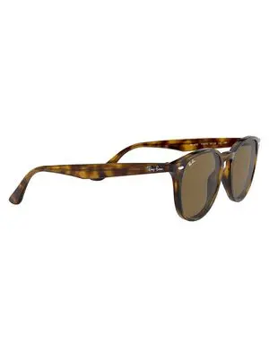 Ray-ban Round Frame Sunglasses - Brown