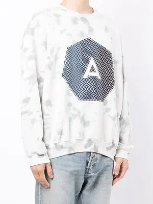 Alchemist Logo Print Crew-neck Sweatshirt