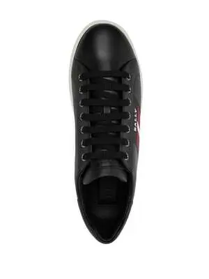 Bally Logo-print Leather Sneakers
