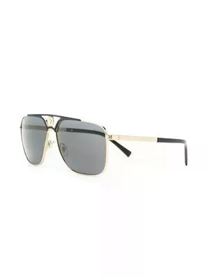 Versace Medusa Head Pilot-frame Sunglasses - Black