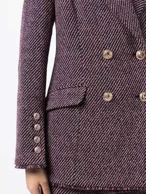 Rebecca Vallance Charlotte Double-breasted Blazer