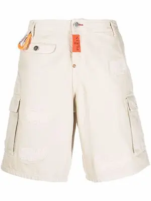 Philipp Plein Wide-leg Cargo Shorts