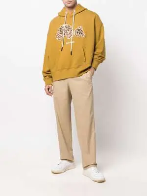 Palm Angels Drawstring Side Stripe Track Pants - Neutrals