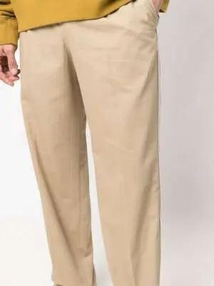 Palm Angels Drawstring Side Stripe Track Pants - Neutrals