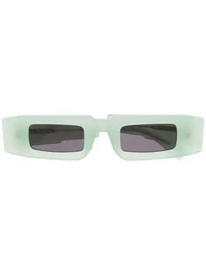 KUBORAUM Rectangular Frame Sunglasses - Green