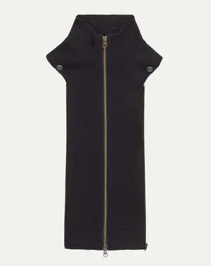 Veronica Beard Uptown Cashmere Dickey - Black