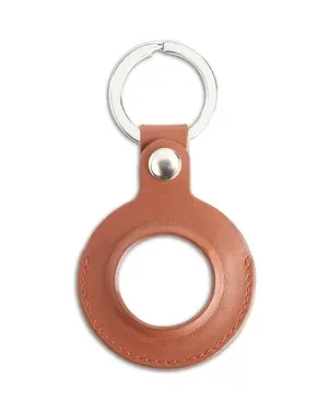 ROYCE NEW YORK Apple Airtag Carrying Case - Tan