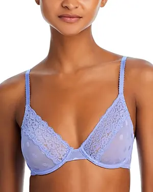 SKARLETT BLUE Dare Unlined Underwire Bra Periwinkle