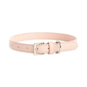 ROYCE NEW YORK Luxe Medium Dog Collar Light Pink