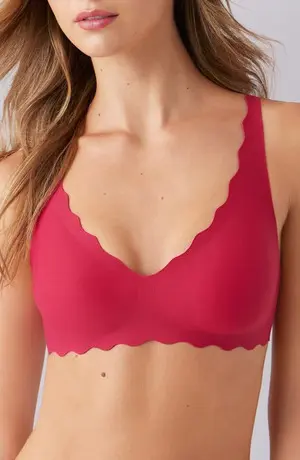 Wacoal B.wow'd Wireless Convertible T-shirt Bra - Cerise