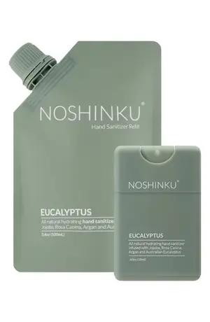 NOSHINKU Rejuvenating Hand Sanitizer & Refill Set (nordstrom Exclusive) Eucalyptus
