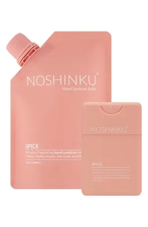 NOSHINKU Rejuvenating Hand Sanitizer & Refill Set (nordstrom Exclusive) Spice
