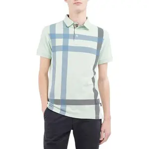 Barbour Blaine Tartan Polo Dusty Mint