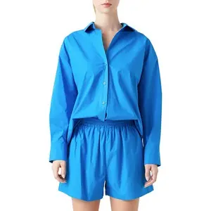 Grey Lab Button Up Shirts For Women