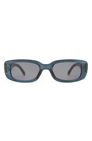 AIRE CERES 51mm Rectangular Sunglasses Navy