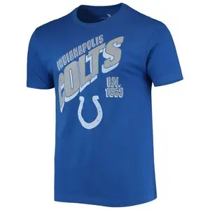Junk Food Indianapolis Colts Slant T-shirt