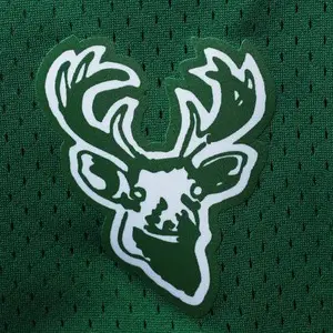Mitchell & Ness Milwaukee Bucks Hardwood Classics Team Swingman Shorts - Green