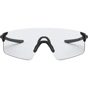 Oakley Evzero™ Blades 155mm Photochromatic Rimless Shield Sunglasses - Rubber Black/photochromic