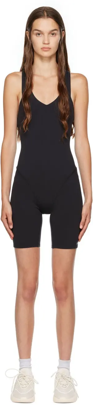Alo Yoga Alo Black Airbrush Sport Unitard - Black