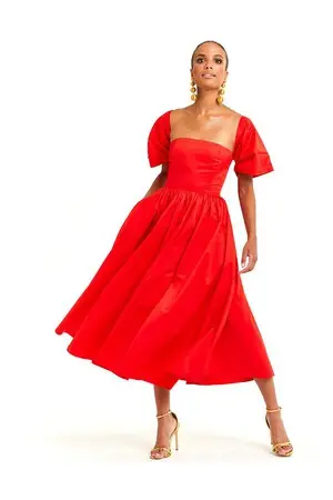 knee length dresses for ladies Odette Convertible™ Midi Dress – MESTIZA NEW YORK