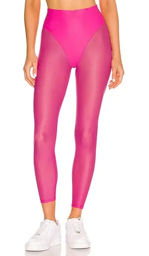 Adam Selman French Cut Legging In Pink