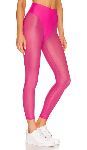 Adam Selman French Cut Legging In Pink