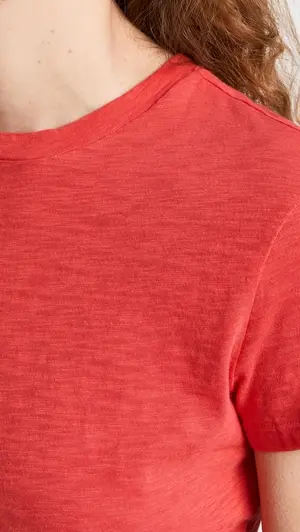 Theory Tiny Tee - Poppy