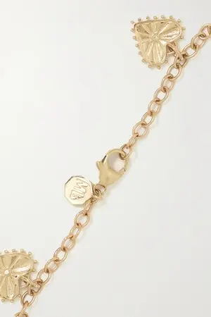 MARLO LAZ Agape 14-karat Diamond Bracelet
