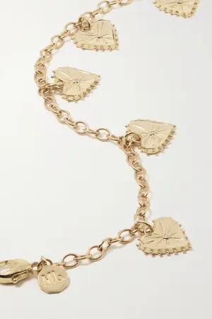 MARLO LAZ Agape 14-karat Diamond Bracelet