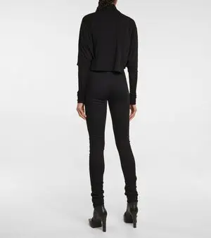 Rick Owens Lilies Liza Cropped Cardigan