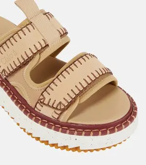 Chloé Lilli Sporty Suede Sandals